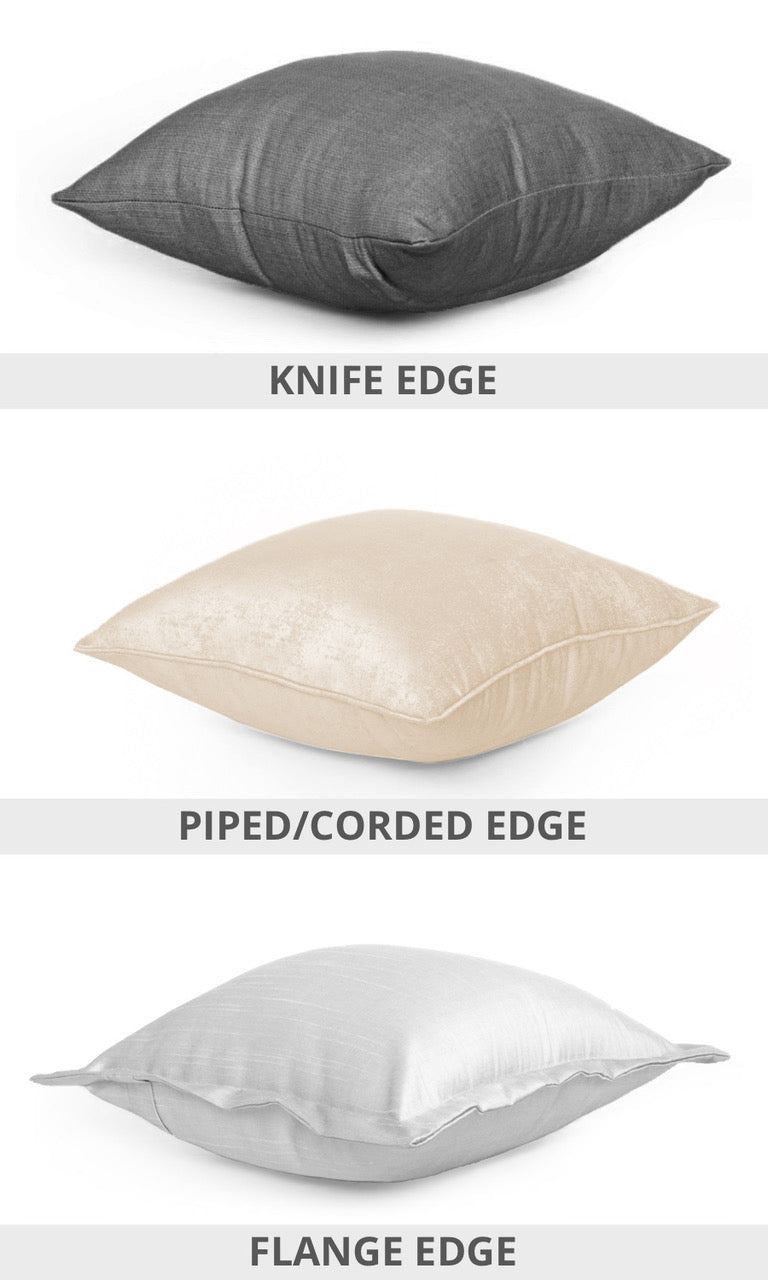 Custom Cushion Covers I Throw Pillows I Free Shipping – Sewn Drapes ...